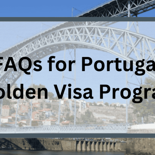 PORTUGAL GOLDEN RESIDENCE PERMIT PROGRAM - Update